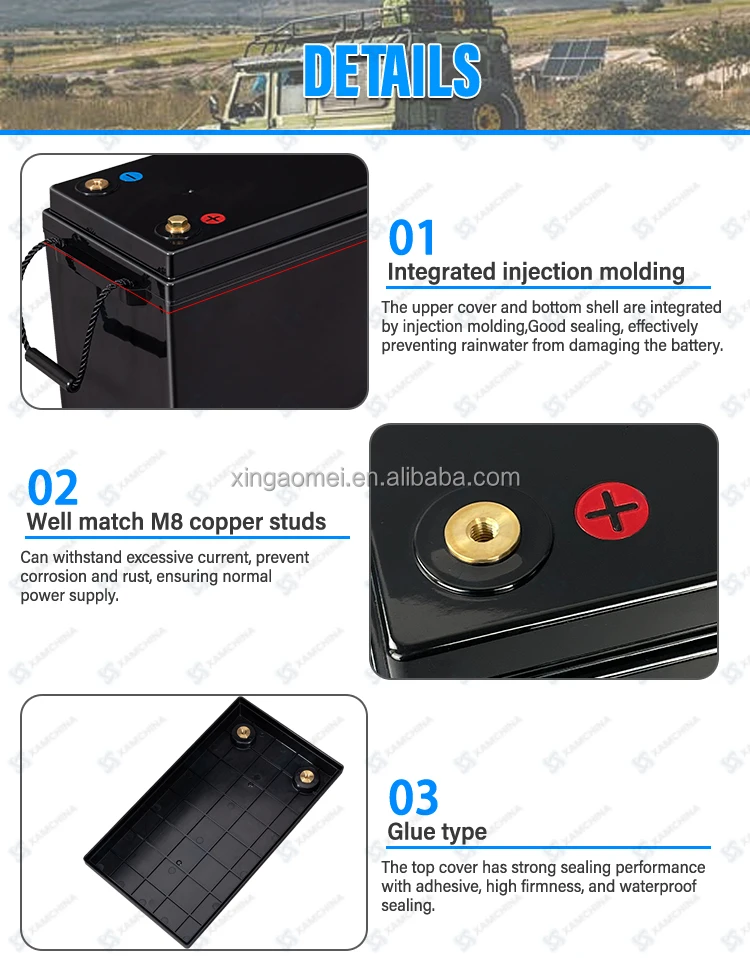 Lifepo4 Battery Box 12v 24v 48v 100ah 200ah 300ah 400ah Ip65 Waterproof ...