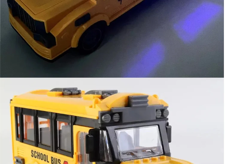 Cheap 1:30 Scale Door Opening Remote Control Classic School Bus Vehicle ...