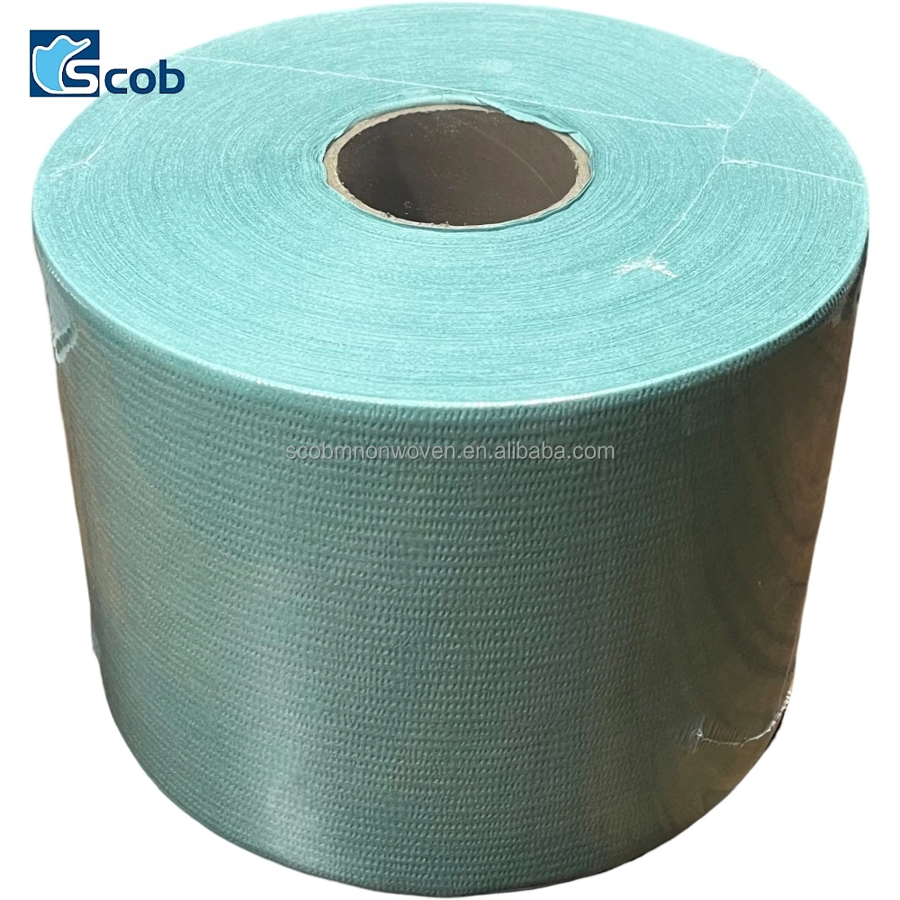Nonwoven Industrial Clean Wipes In Roll Heavy Duty Cloth Premium Wiping ...