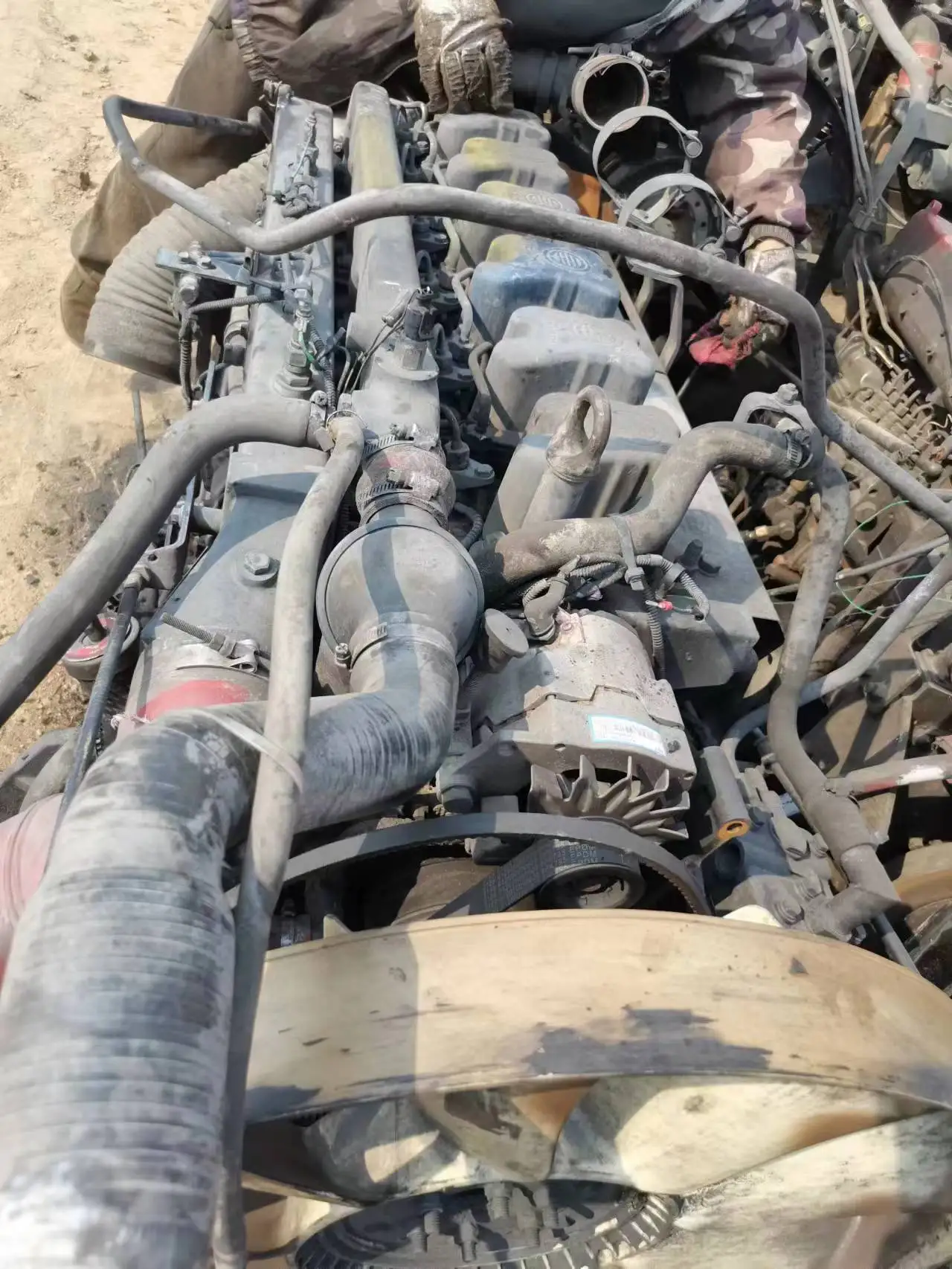 Used Engine Original Weichai Diesel Engine Wd615 /wd12 For Sinotruk Howo Dump Truck - Buy Used ...