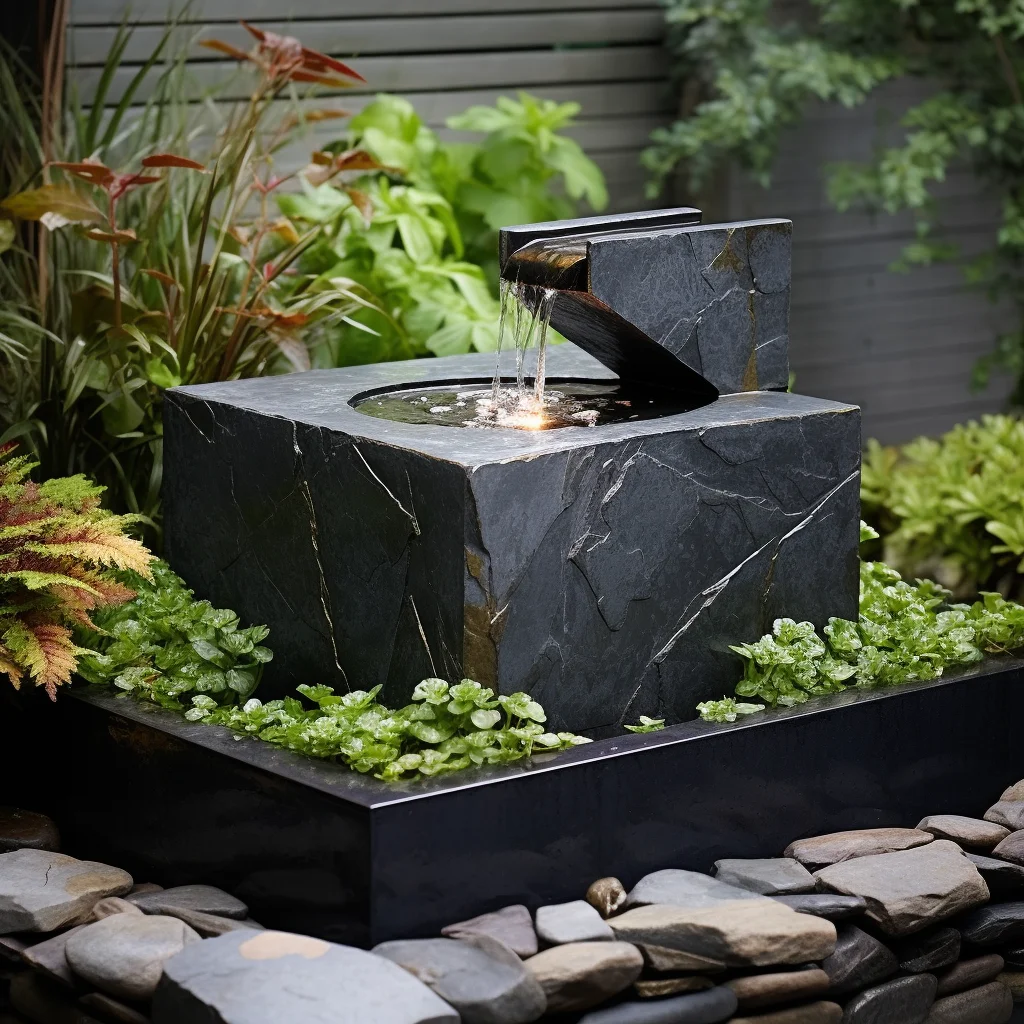 Custom Color and Size 3-Tier Outdoor Garden Fountain Waterfall Backyard ...