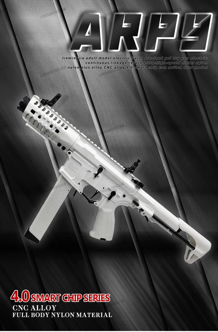 Fully Automatic Gel Water Gun Uzi Arp9 M4 Ammo Orbie Electric Splatter ...