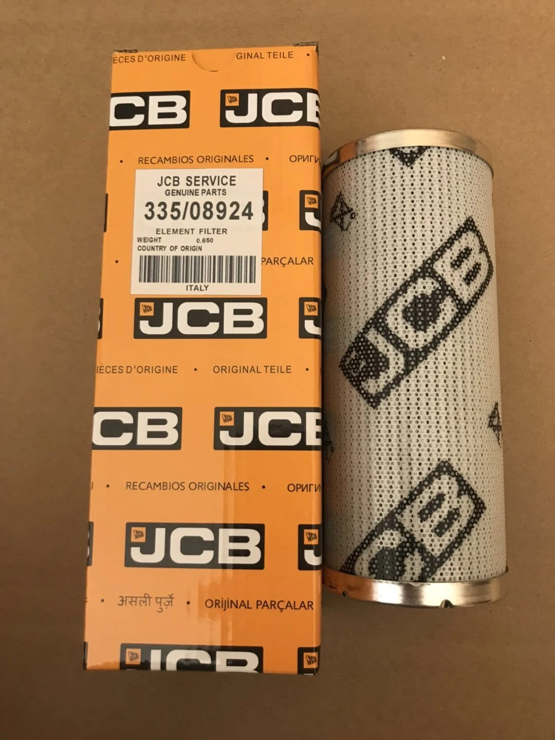 Element Filter 335-08924 33508924 For Jcb Service Genuine Parts - Buy ...