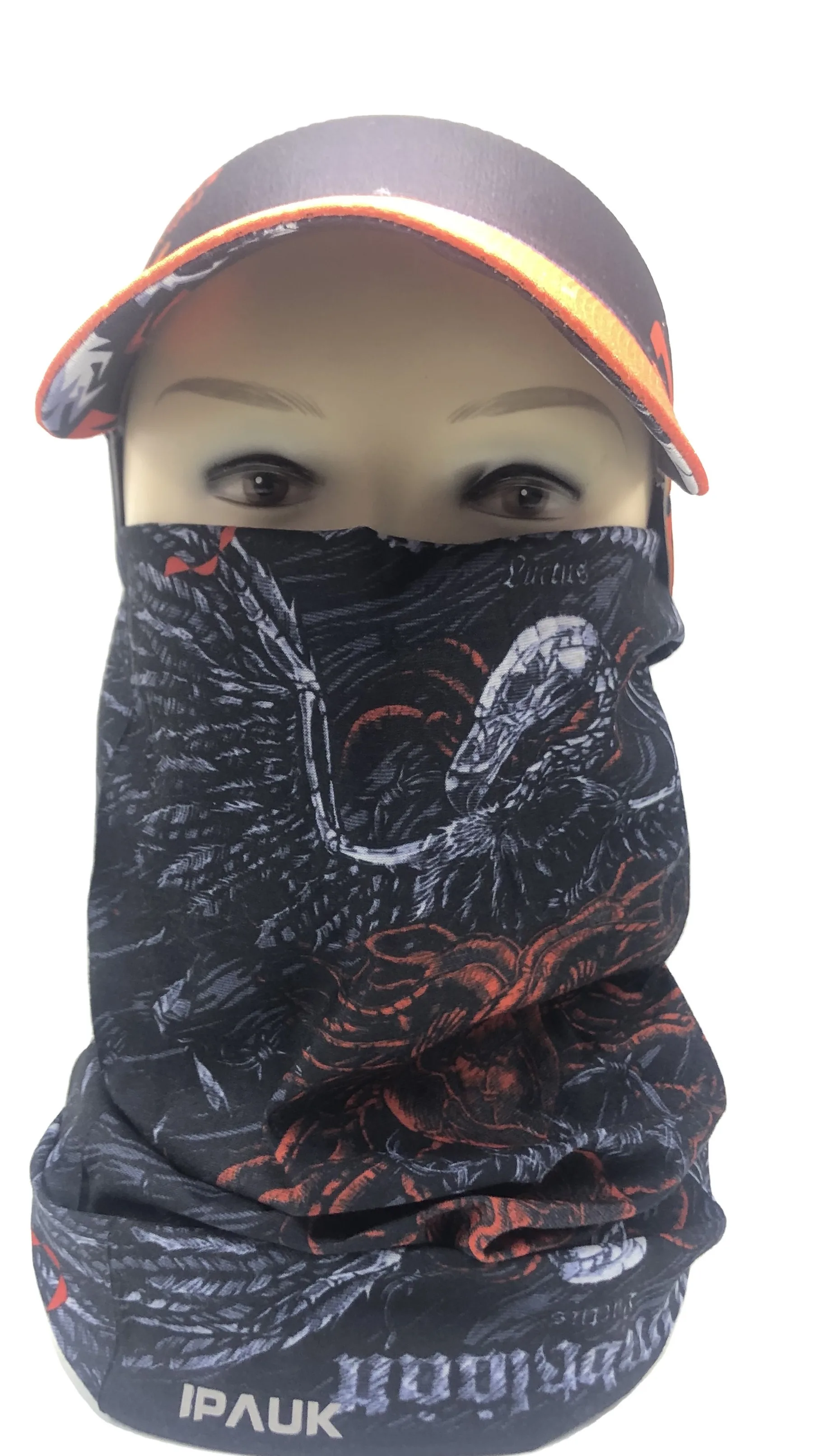 Custom Sublimation Printed Coolmax Microfibre Face Shield Mask Tube ...