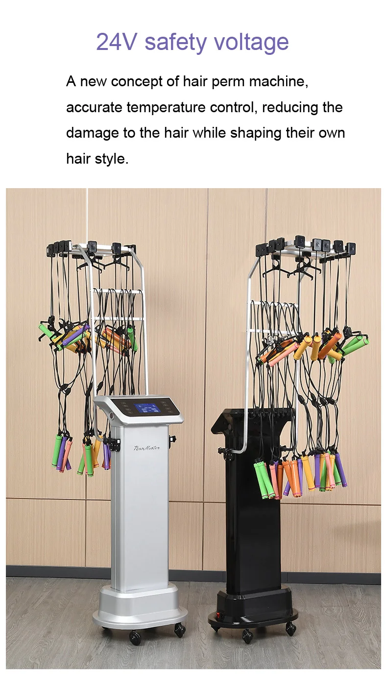 Hair Salon Digital Perm Machine - Curly Rods & Touch Screen