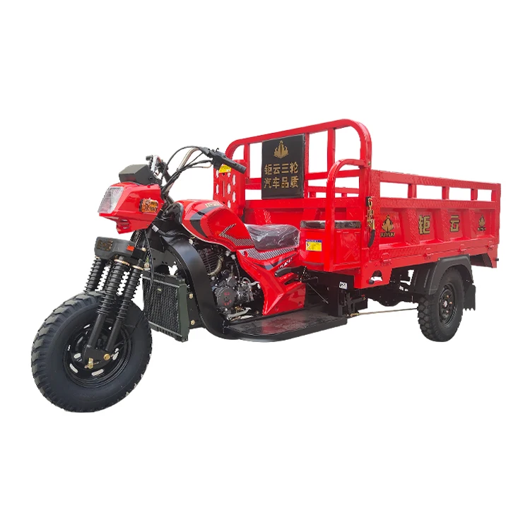 Chinese Petrol Trike Motorcycle 200cc Gas Powered Three Wheel Heavy ...