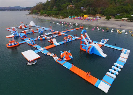 Inflatable Long Tubes Inflatable Swimming Enclosure Portable Floating ...