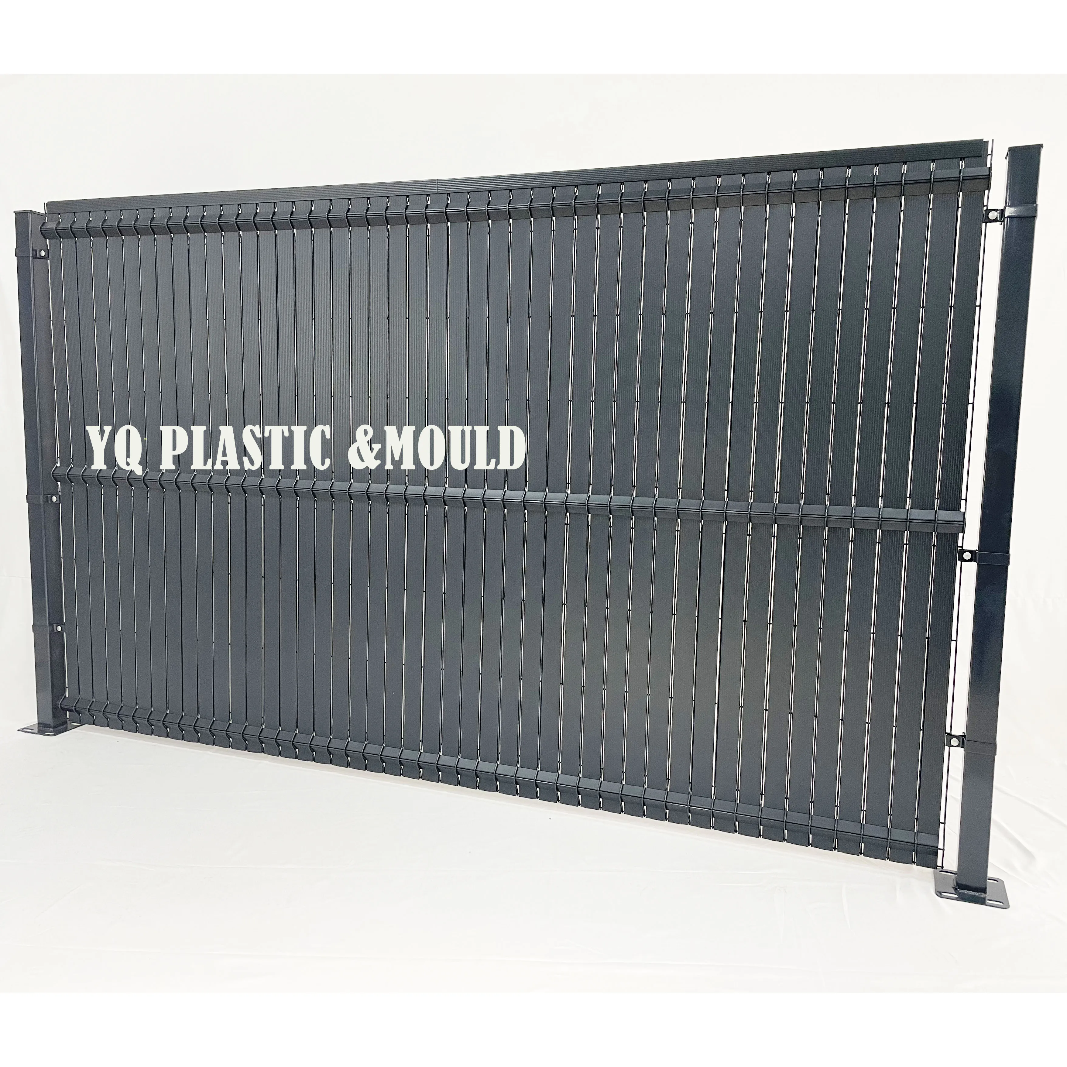 Latte Occultation Pvc 3D Curved Welded Wire Mesh Panel Fence Decoration ...