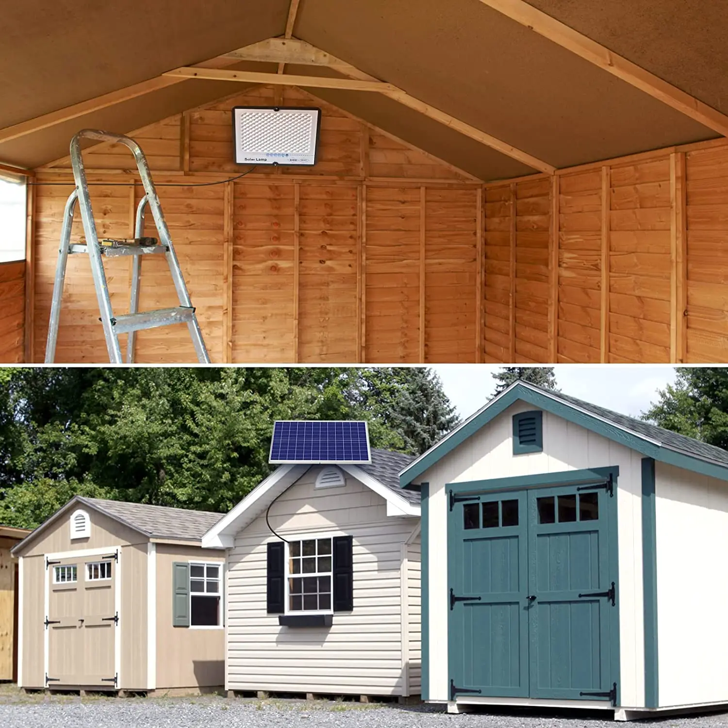 Alibaba.com: Omsen 100W Solar Projector Floodlight with Motion Sensor ...