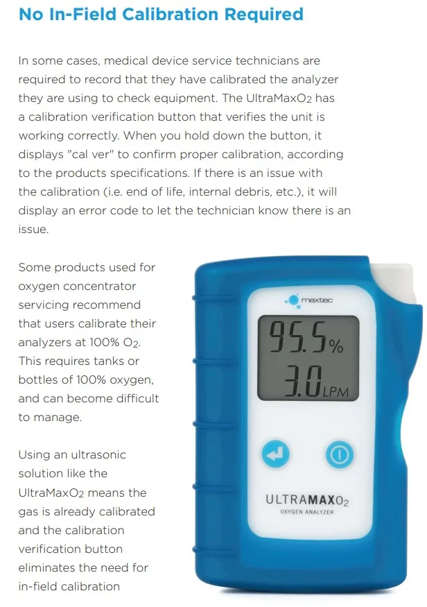 O2 Sensor Oxygen Analyzer - Precision for Service Technicians