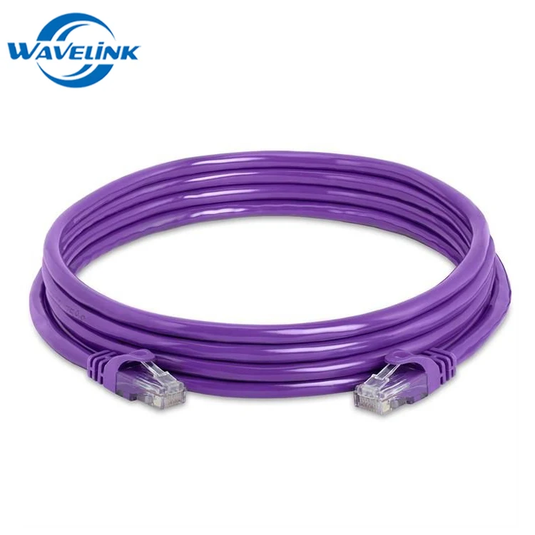 Purple Rj45 Utp Ftp Cat5 Cat5e Cat6 Cat6a Ethernet Network Cable - Buy ...