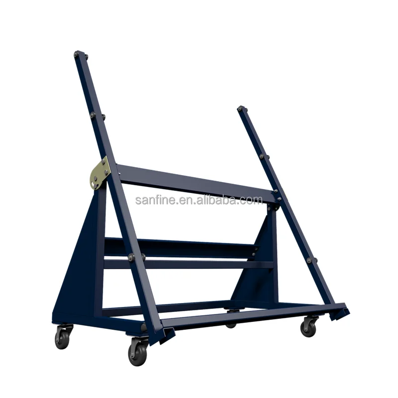 Drywall Cart Trolley with Adjustable Handle | MDF Panel Carrier for ...