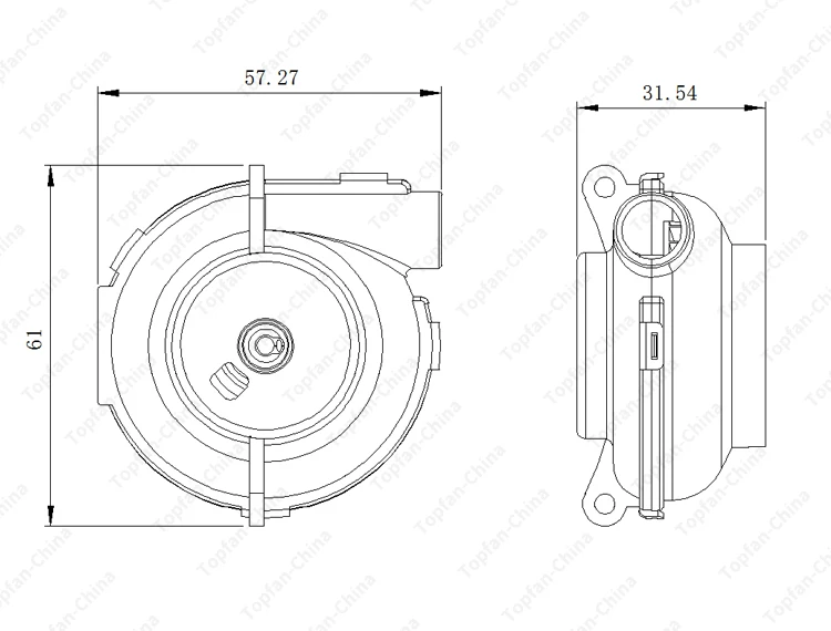 Delta 24V DC CPAP Blower - High Pressure Fan 30000rpm