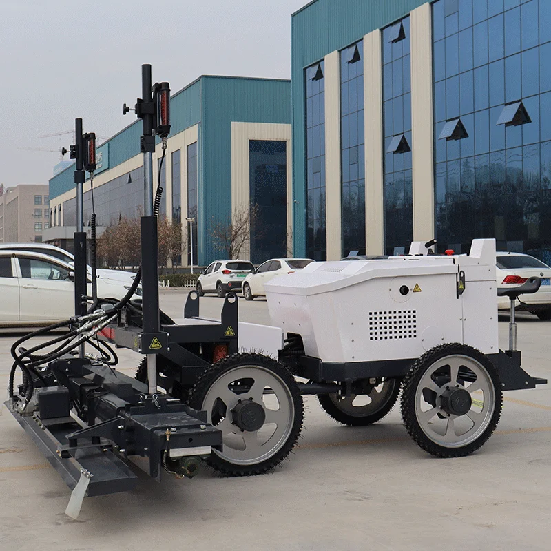 22kw Engine Hydraulic Auger Paving Floor Surface Concrete Laser ...