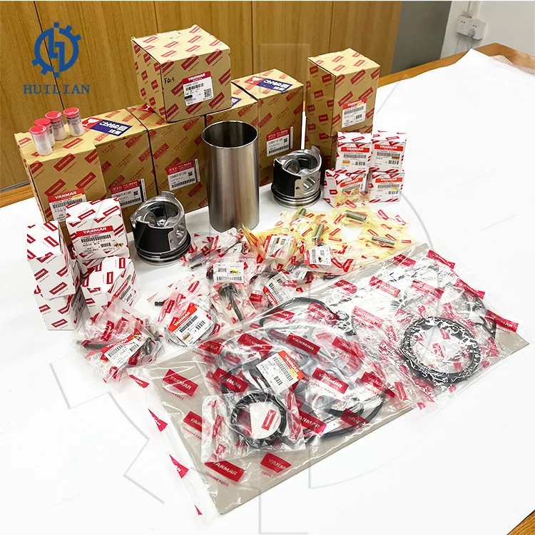 4tnv98l Diesel Engine Piston Kit Diesel Engine Spare Parts Cylinder ...