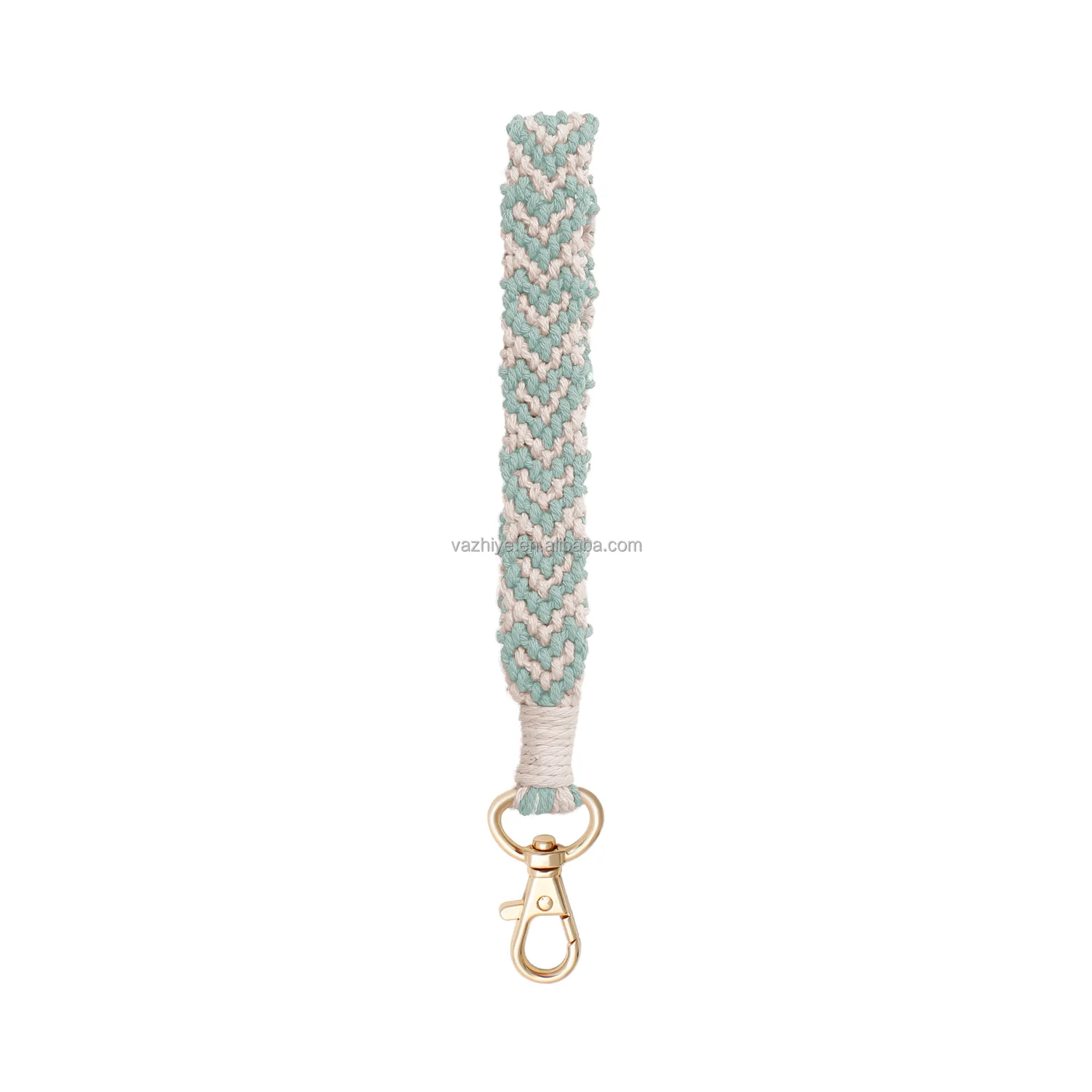 New Arrival Personalized Woven Braided Heart Shape Strap Wrist Wristlet ...