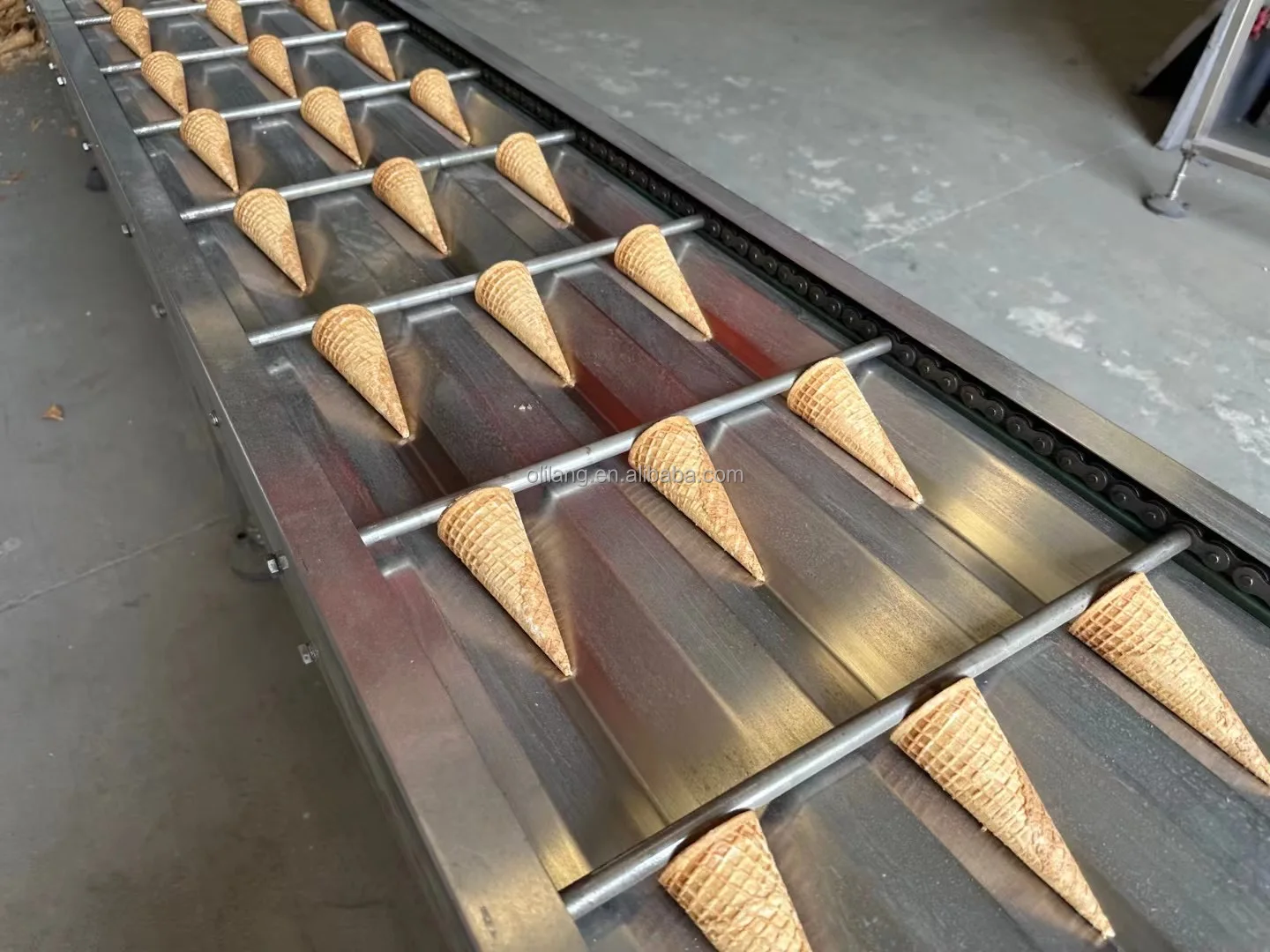 Commercial Full Automatic Cone Ice Cream Machine - 1 Year Warranty