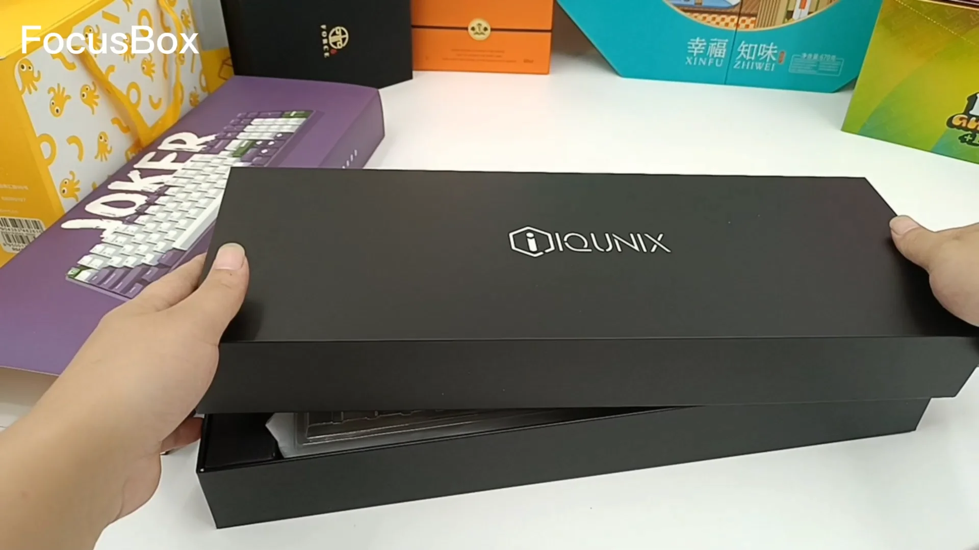 Customized Printing Luxury Mechanical Keyboard Gift Packaging Black ...