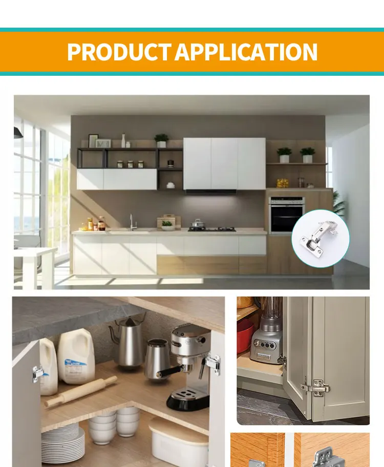 Speciale Hoek Hoekkast Verborgen 135 Graden Vernikkelen Scharnieren ...