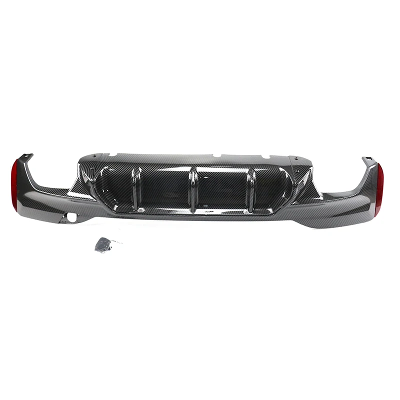 Car Rear Bumpers Diffuser Splitters M5 Style Carbon Fiber Rear Diffuser ...
