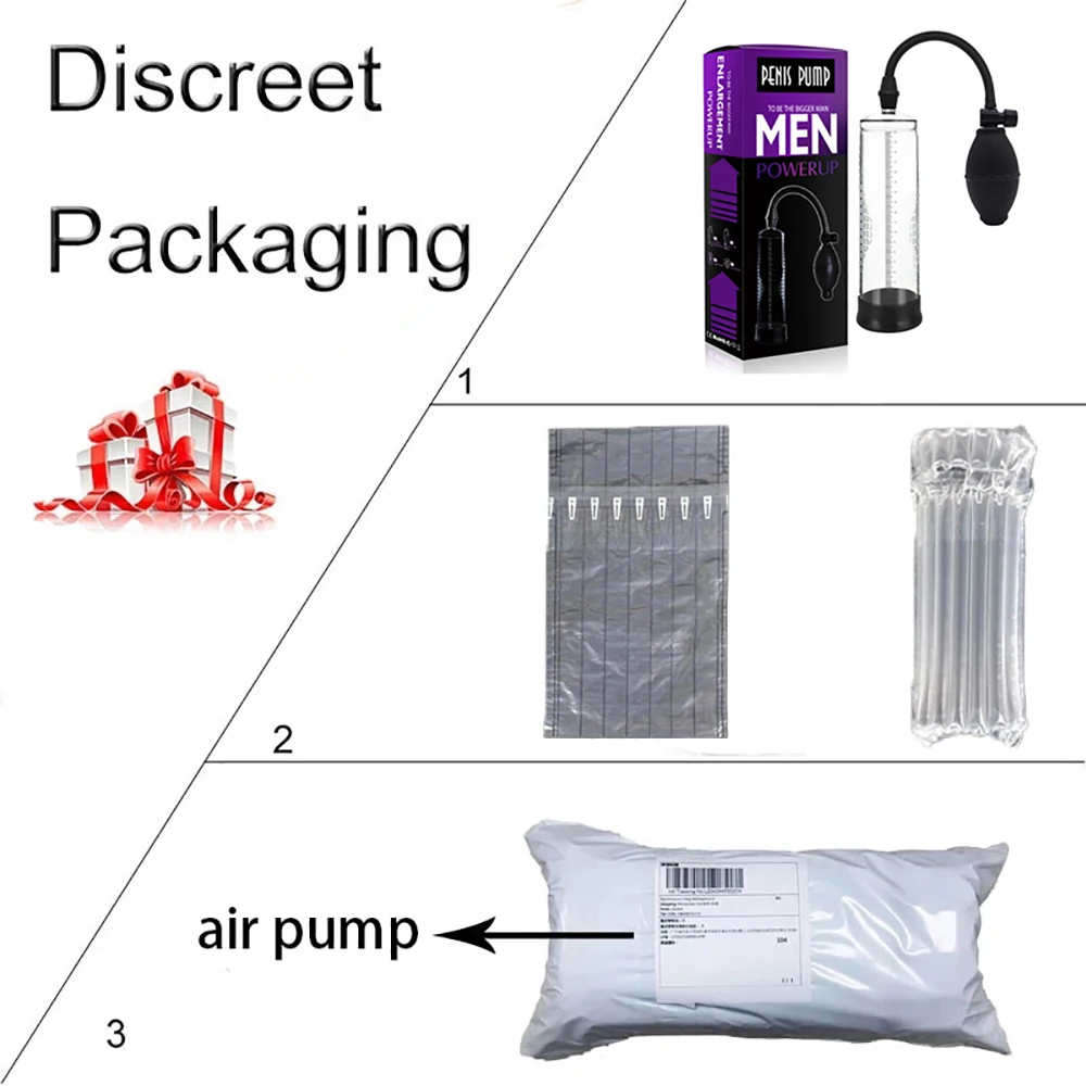 High Vacuum Penis Enlargement Penis Pump Air Suction Penis Enlargement ...