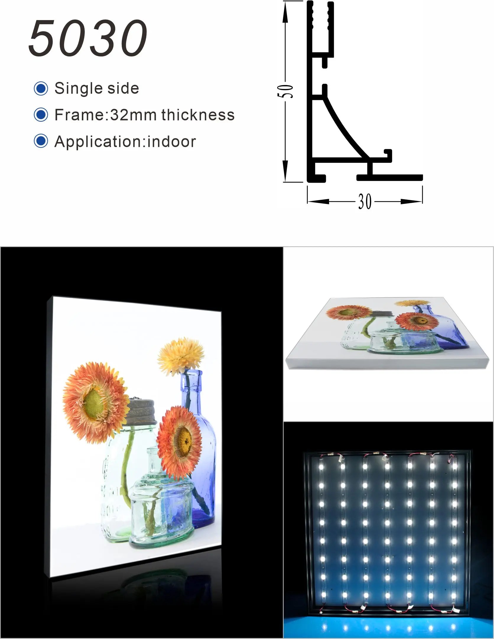 Illuminated Sign Publicidad Lightbox Letters Led Frames Light Box Logo ...