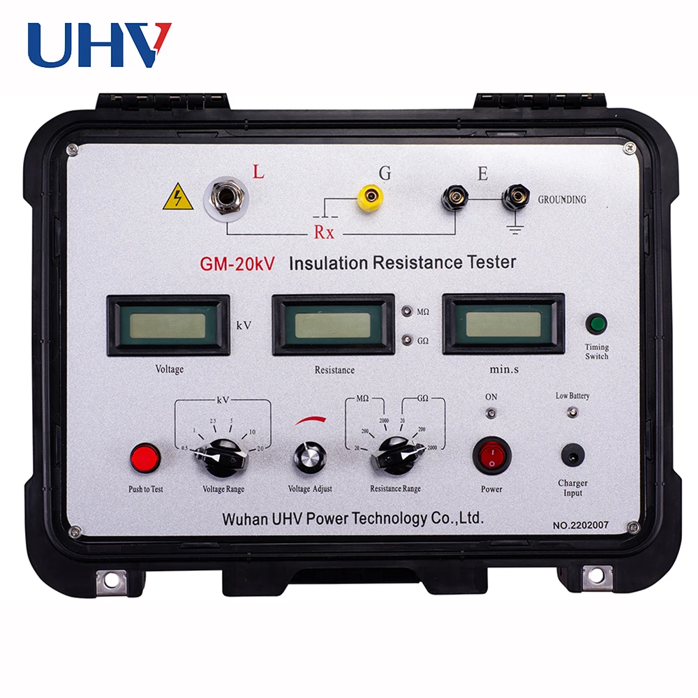 Gm-20kv Electrical Insulation Resistance Meter - High Voltage