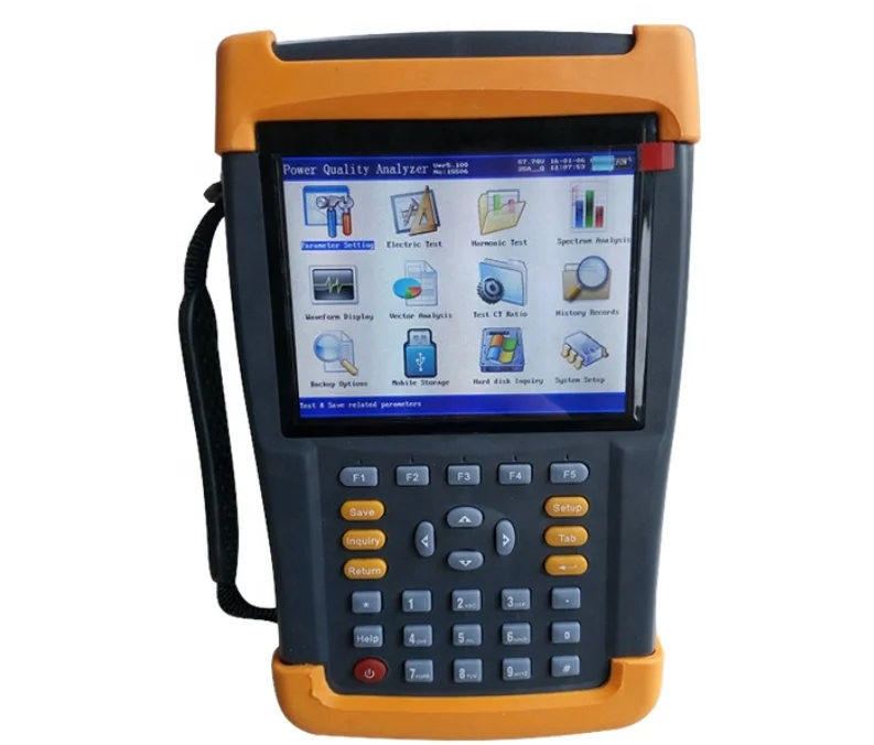 Intelligent Power Meter Portable Power Quality Analyzer Three Phase ...