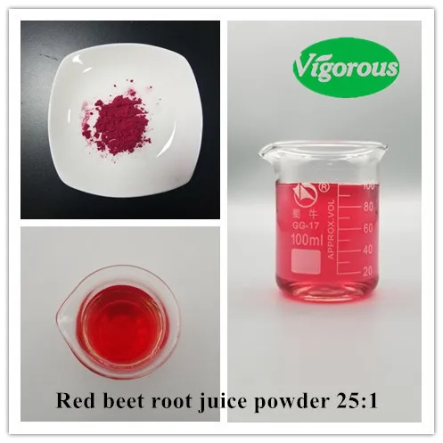 Organic Red Beet Juice Concentrate Powder - Beetroot Extract