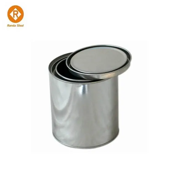 Empty 1 Gallon Paint Cans - 4L Tins for Industrial Use