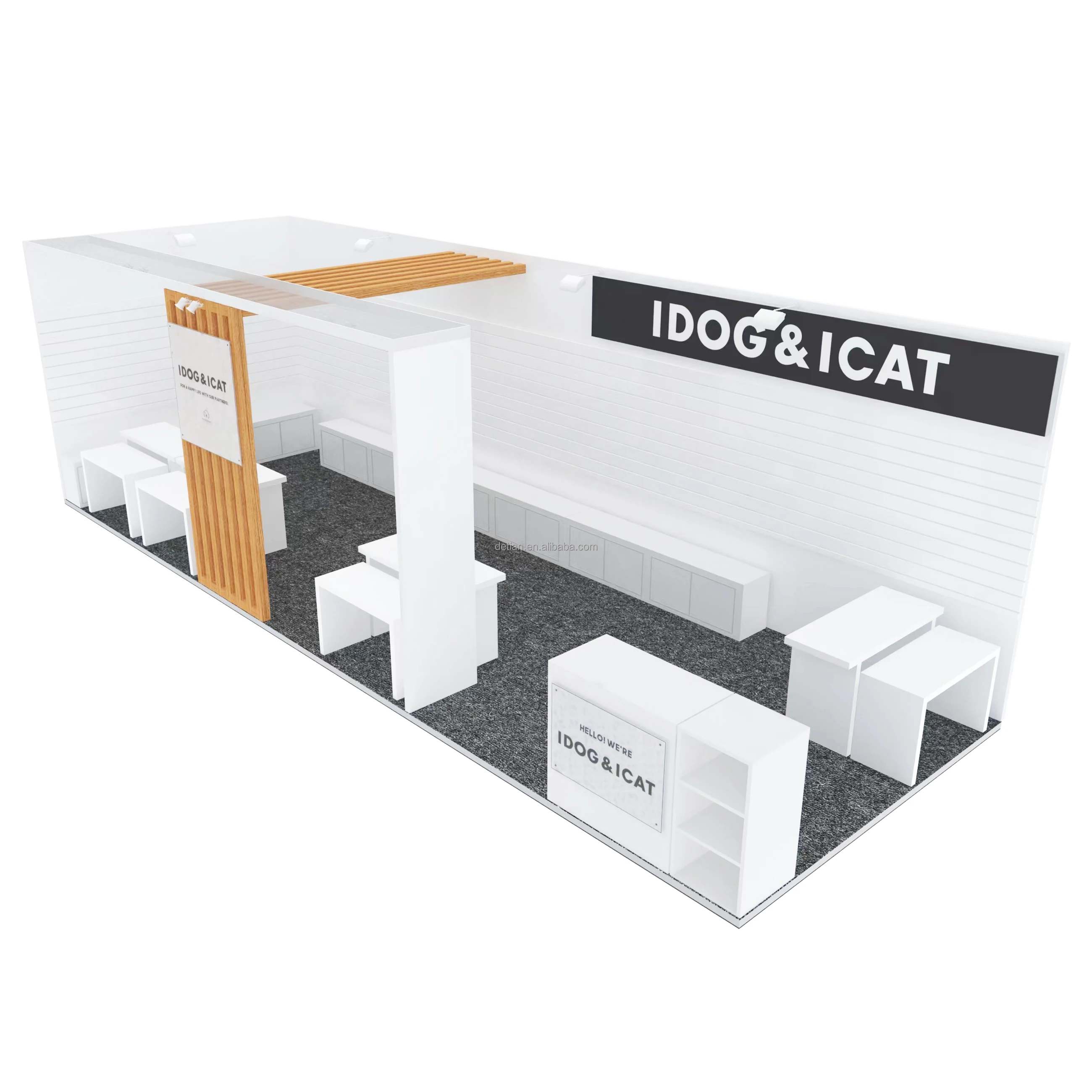 Exhibition Booth Design - Partition Walls for Prowess