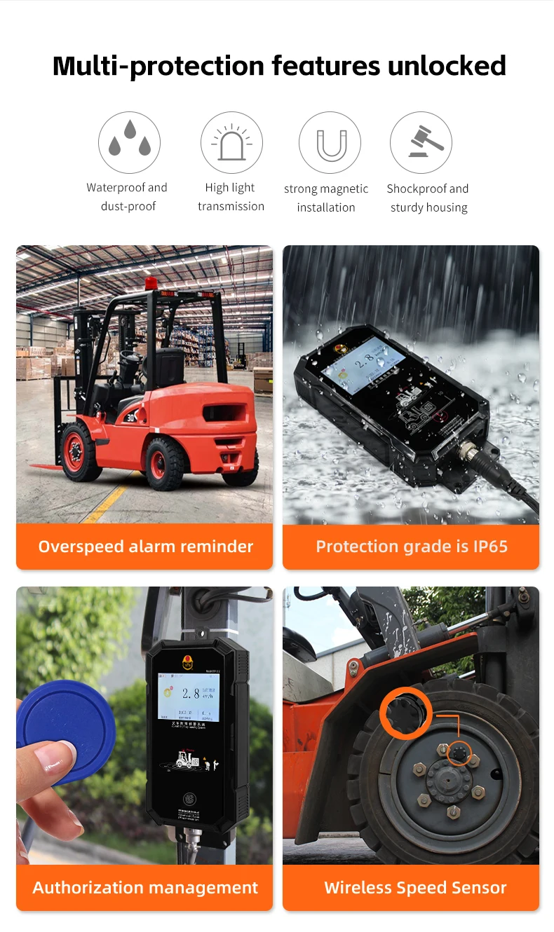 Forklift Security Alarm System - Proximity Collision Avoidance