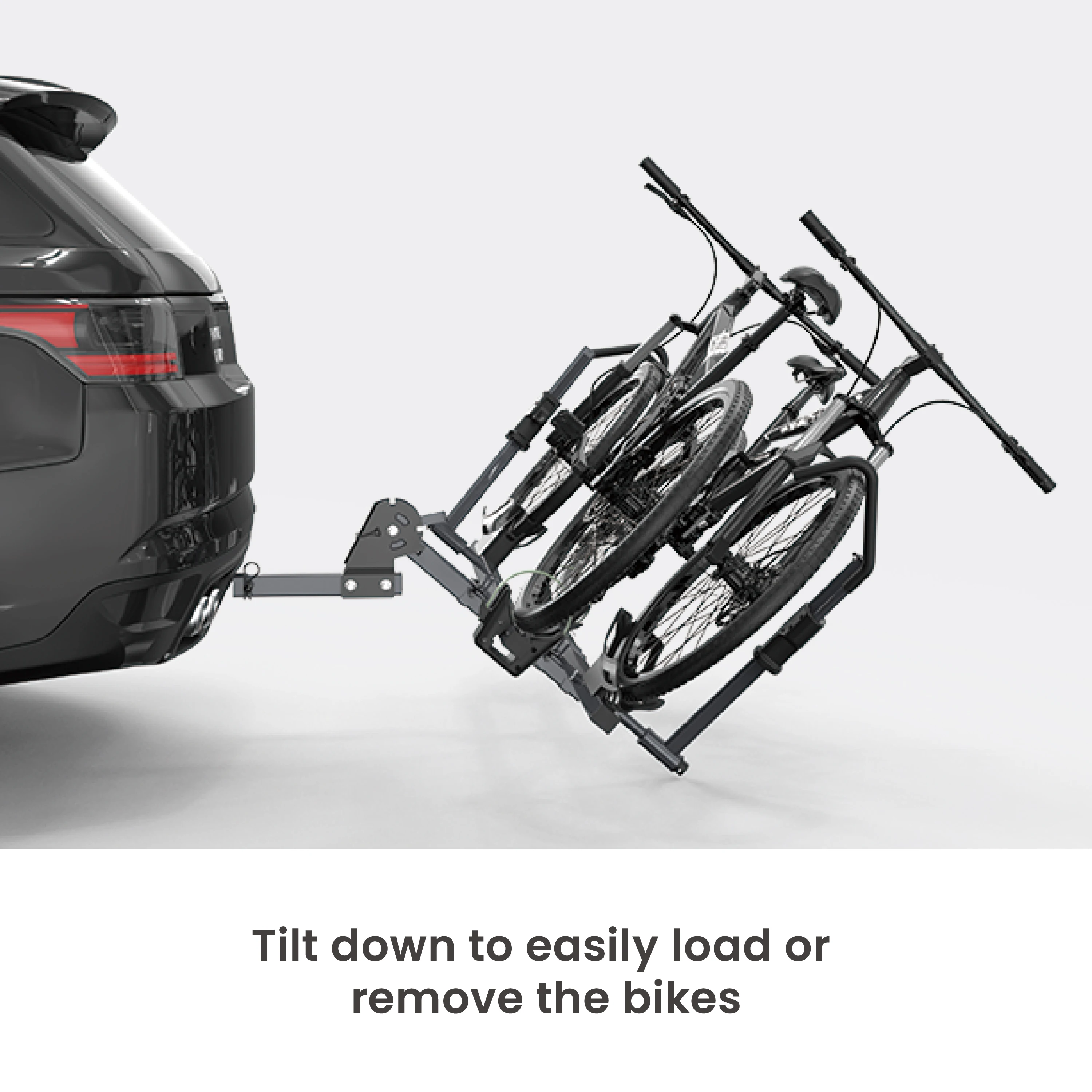 CBR-302 Car Hitch Bike Rack - 2 Bike Mounting Platform