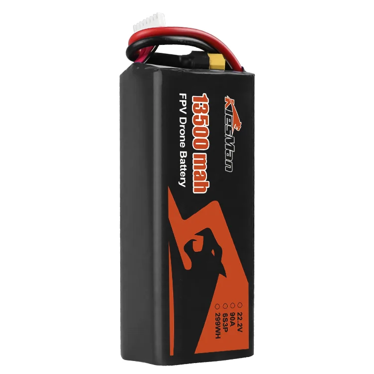 FPV Molicel Battery 22.2V 6S3P - 13500mah Li-Ion Pack