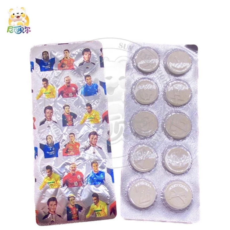 Blister Milk Flavor Dextrose Pressed Tablet Candy Confectionery Dry ...