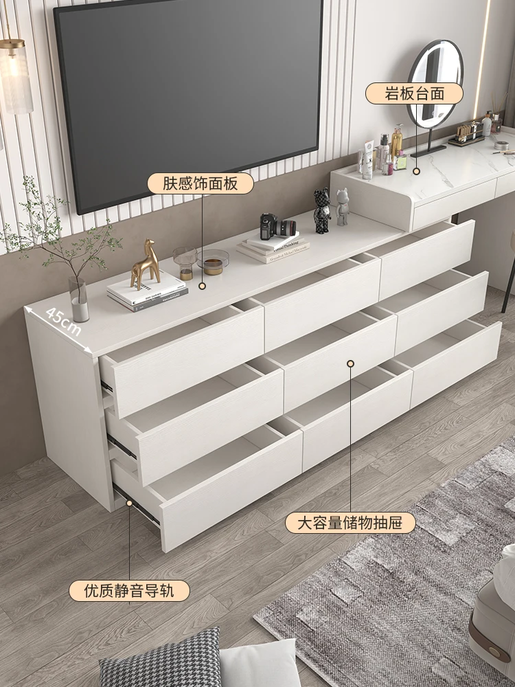 Modern Led Light Dressing Table Makeup Vanities Table Dresser Table ...