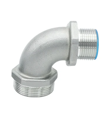Liquid Tight Connector Angle Type Zinc Hose Fitting Flexible Conduit ...