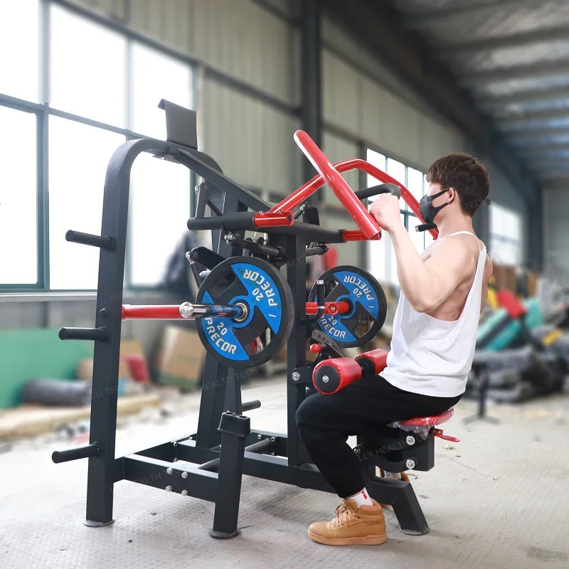 Plate Loaded Super Lat Pulldown Circular Gym Fitness Equipment For ...