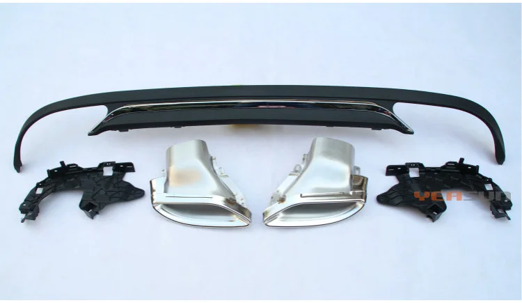 High Quality W212 Rear Diffuser Upgrade Classic Version For Mercedes ...