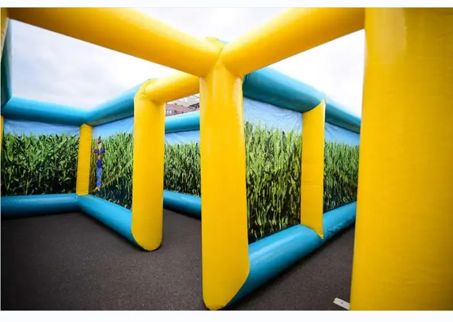 Commercial Giant Inflatable Corn Maze Game for Adults