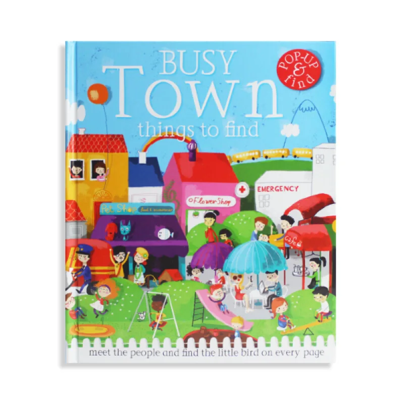 Colorful High Quality Costom Printed Cardboard Baby English 3d Books ...