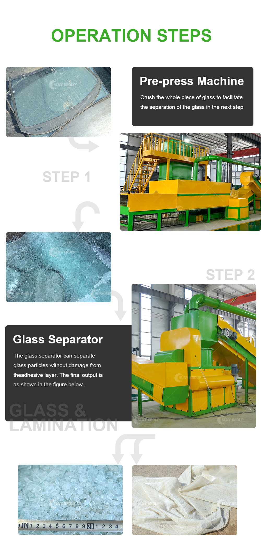 Factory Price Laminated Glass Separator Machine Car Windshield ...