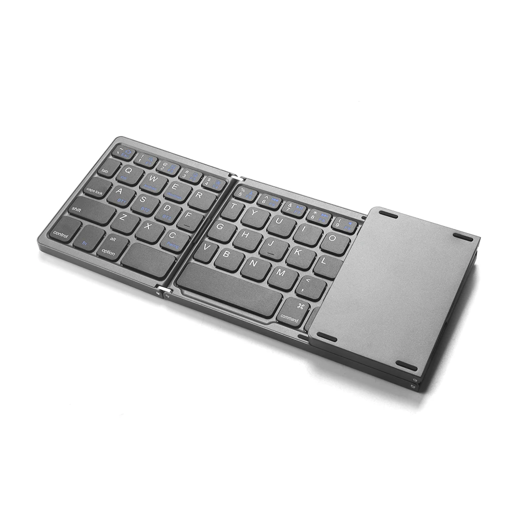 B089T Foldable BT Keyboard with Touchpad - Ideal for Travel