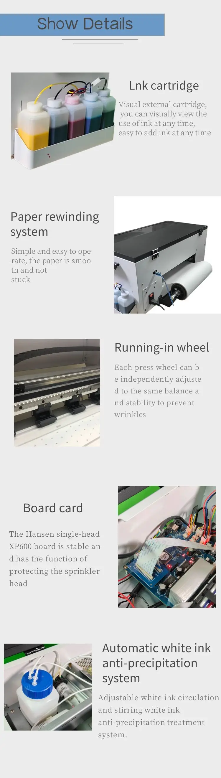 Mini A3 DTF Printer with DTF Oven - High Accuracy & Safety