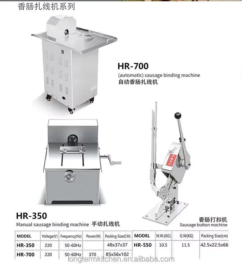 Commercial Sausage Making Equipment - Efficient & Durable