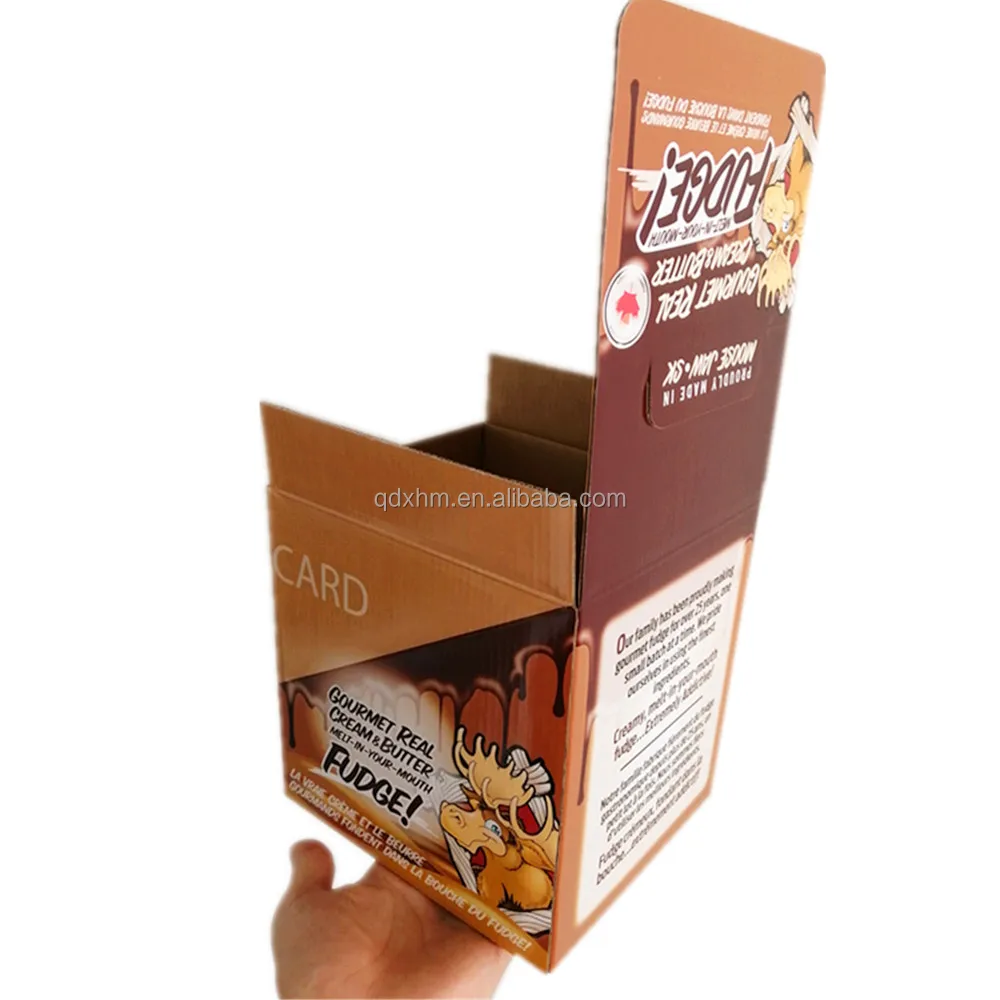 Custom Tear-off Paper Shelf Countertop Shipping Displays Boxes Pop Pdq ...