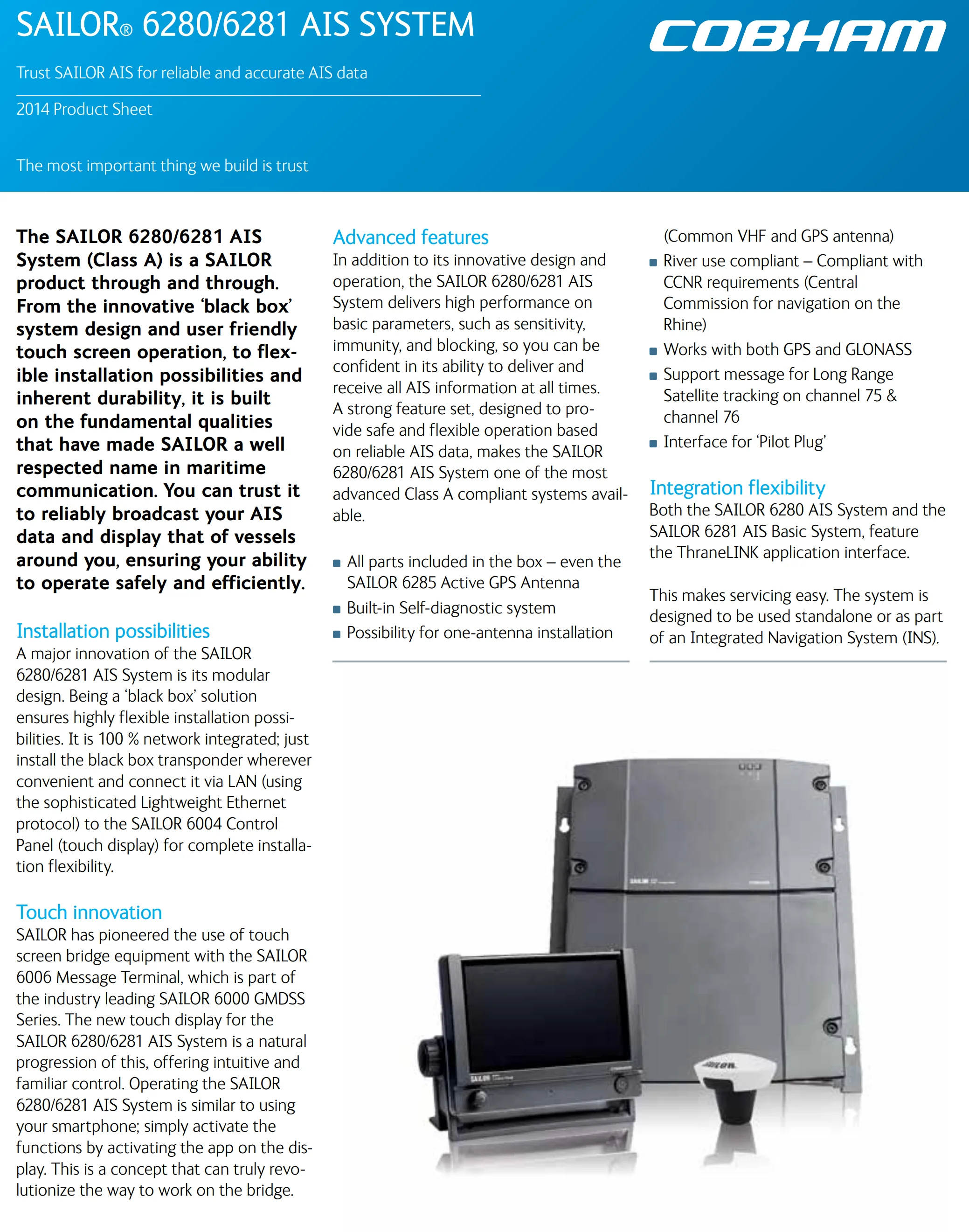 Marine Electronics Navigation Communication Collision Avoidance SAILOR ...