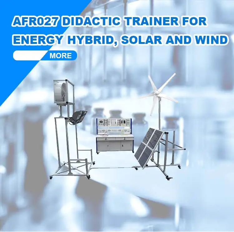 Didactic Trainer for Energy Hybrid, Solar and Wind Didactic Equipment ...
