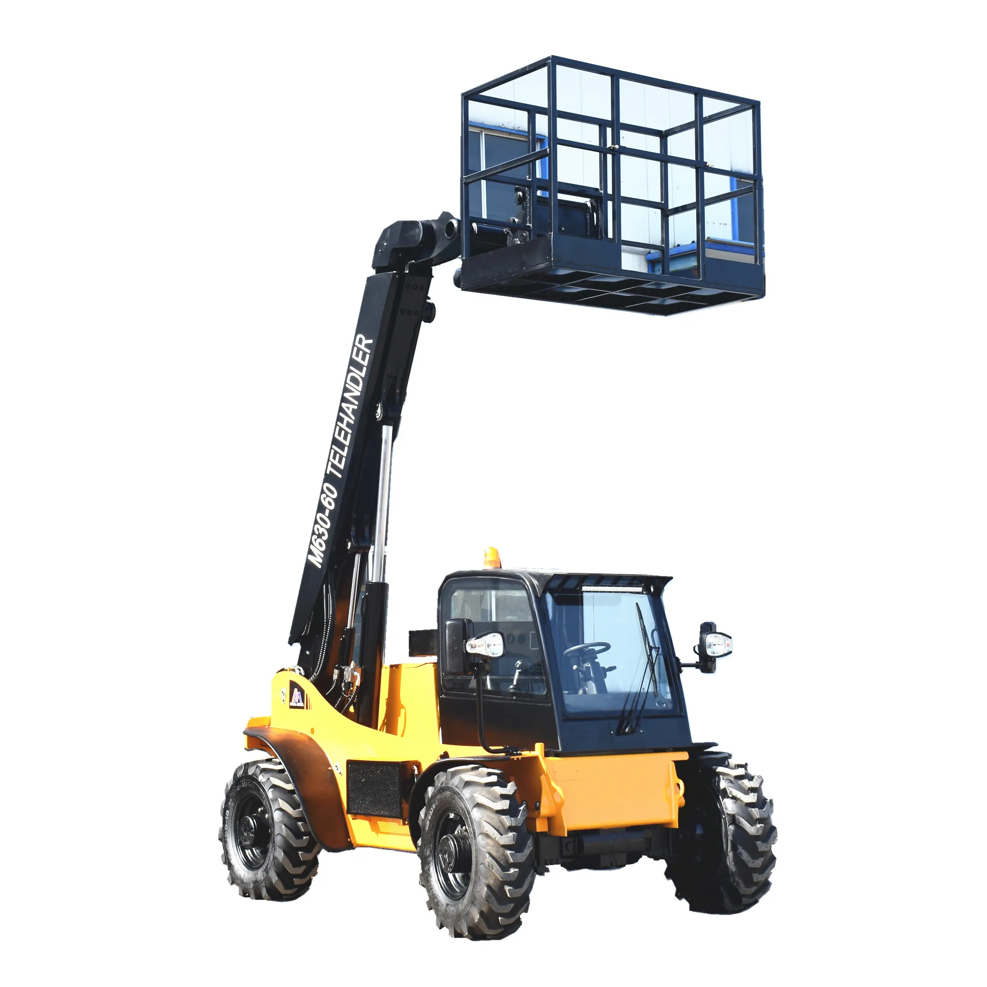 Telescopic Arm Forklift Movable Container Telescopic Unloading Forklift ...