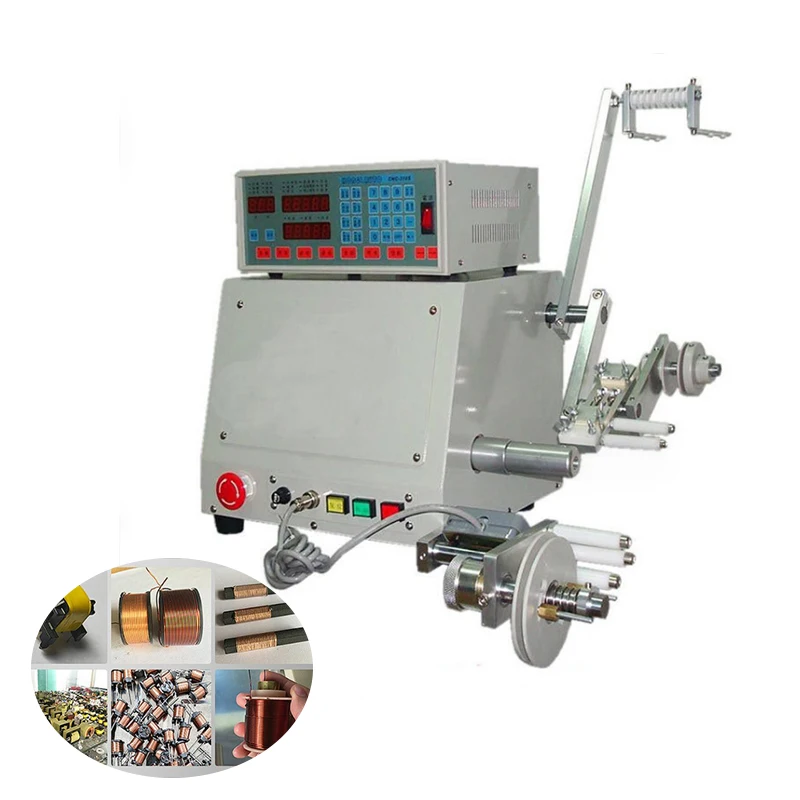 Inductor Coil Winding Machine Fine Iron Wire Motor Wire Winding Machine ...